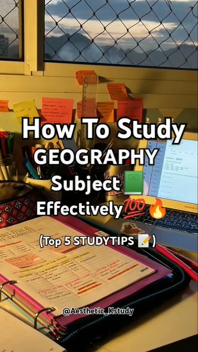How To Study🤯🎯GEOGRAPHY🔥📗Subject Effectively💯📑 (#studymotivation # ...