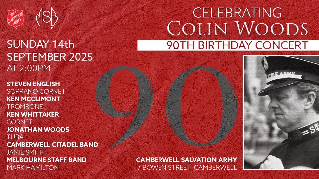 Celebrating Colin Woods - 90th Birthday Concert - YouTube
