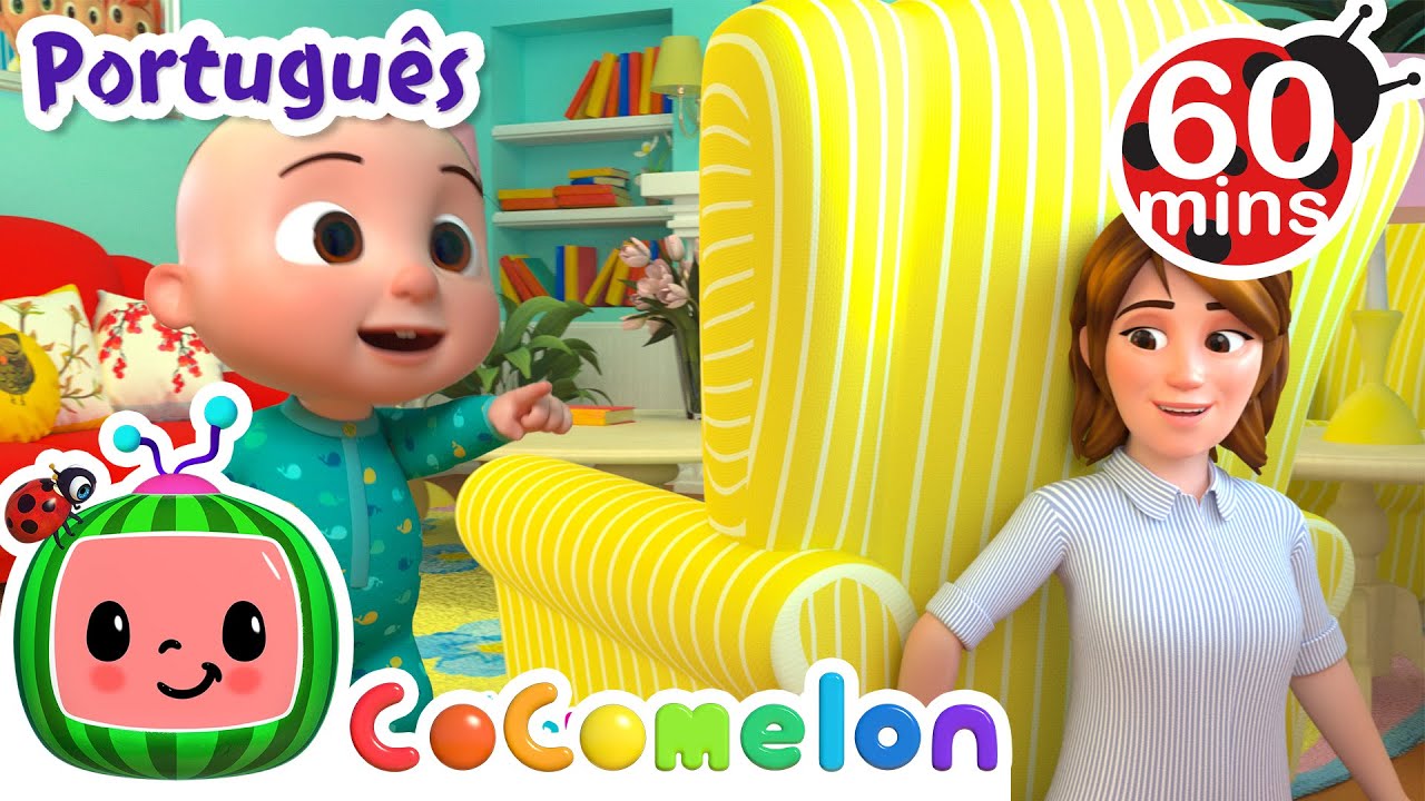Achou | 1 HORA DE COCOMELON | Moonbug Kids | Músicas Infantis em ...