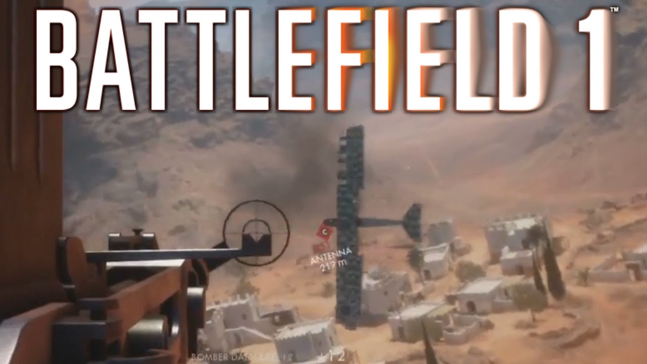 BATTLEFIELD 1 BOMBER PLANE RAMPAGE! (BF1 OPEN BETA GAMEPLAY) - YouTube