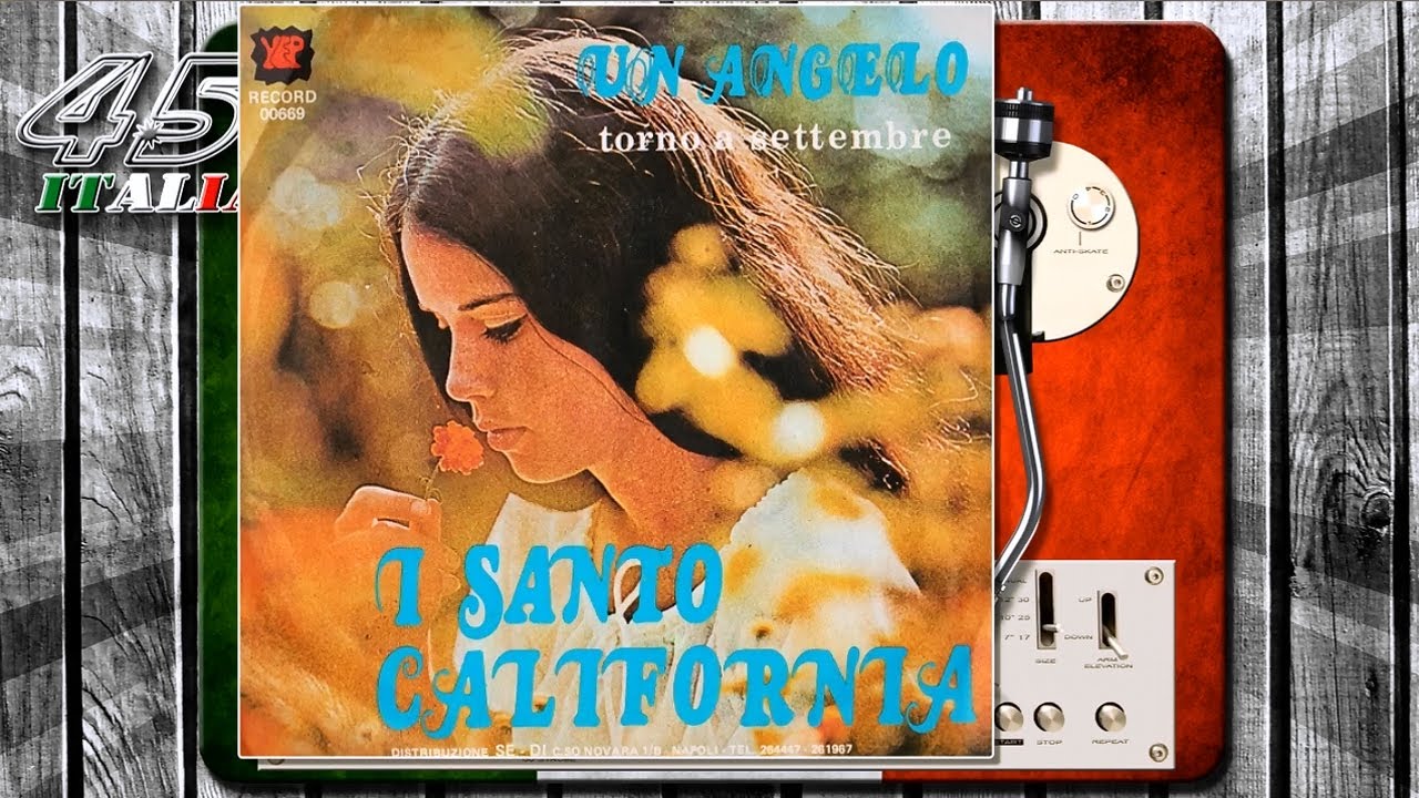 I Santo California - Un Angelo [1975] - YouTube