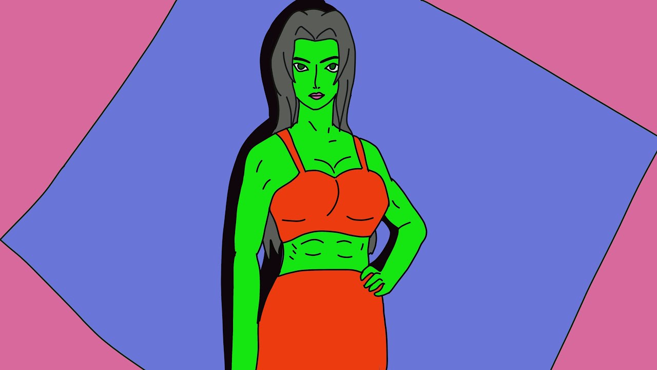She-Hulk Transformations Animation - YouTube