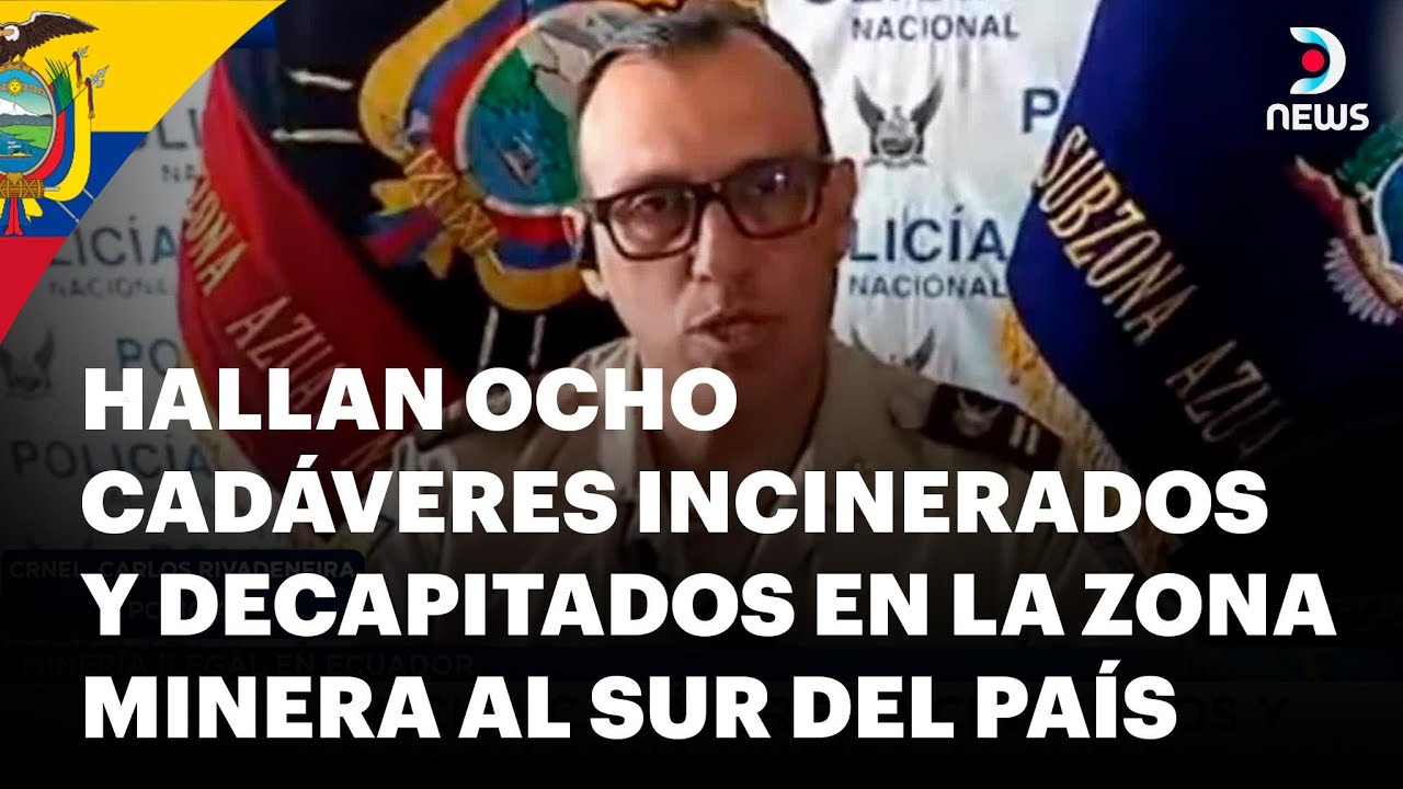 Minería ilegal en Ecuador: Habló el Coronel Carlos Rivadeneira - DNews ...