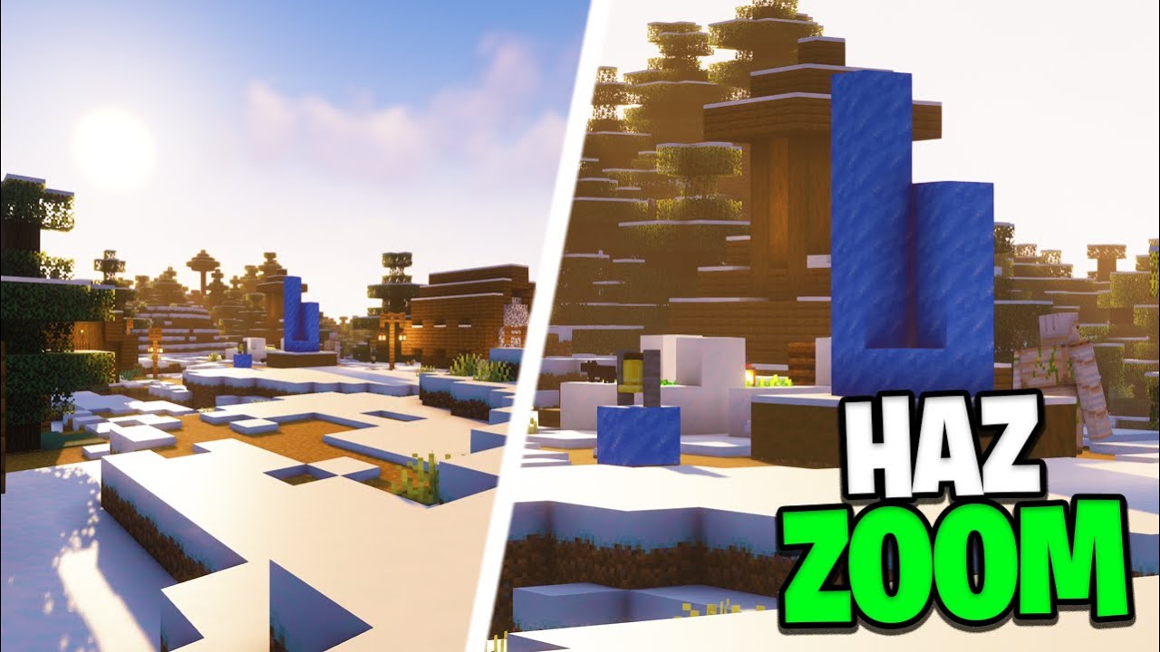 HAZ ZOOM pulsando SOLO UNA TECLA en CUALQUIER MOMENTO para Minecraft 1.20.1 | Just Zoom Mod ...