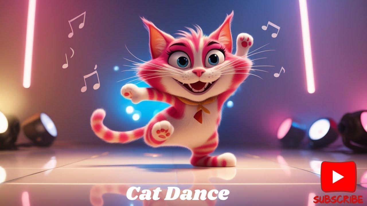 Cat Dance Video with Song | Funniest Cat Moves | Cat Slow Dancing Moves ...