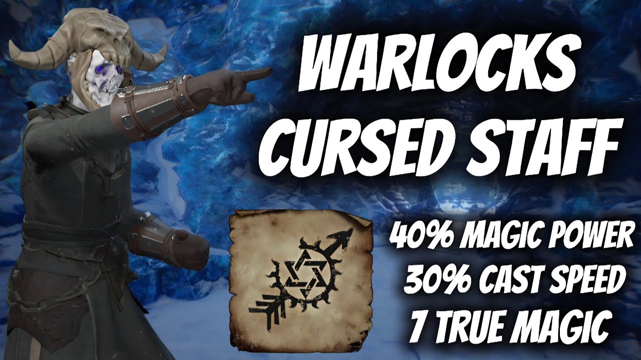 Warlocks Cursed Staff Build Does INSANE DAMAGE | Dark and Darker - YouTube
