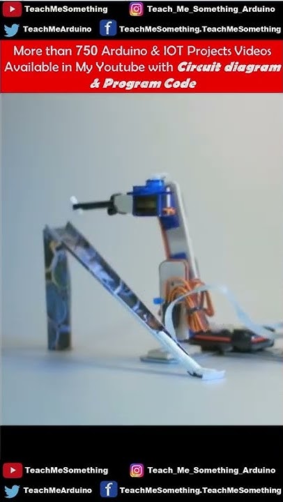 Pick & Place Robot Arduino Project #Shorts - YouTube