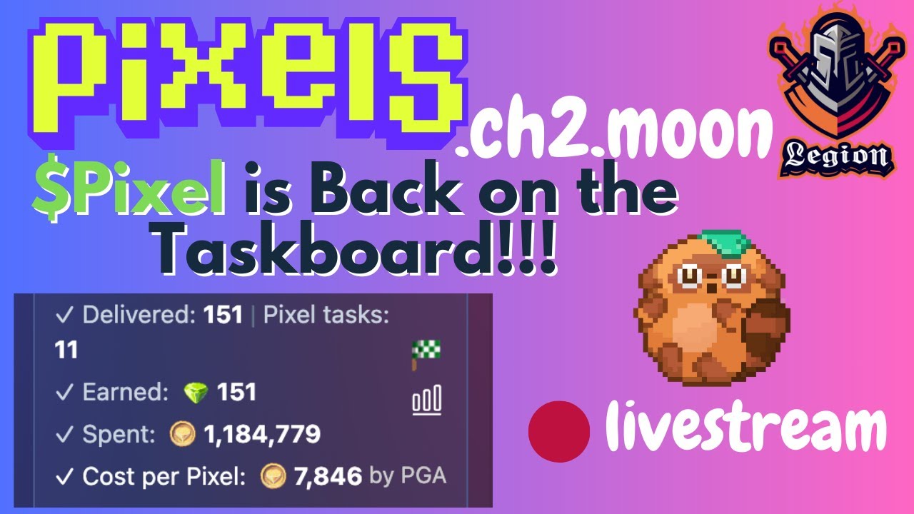 NEW Taskboard BIG PIXEL Rewards! Guild Wars Incoming! - YouTube