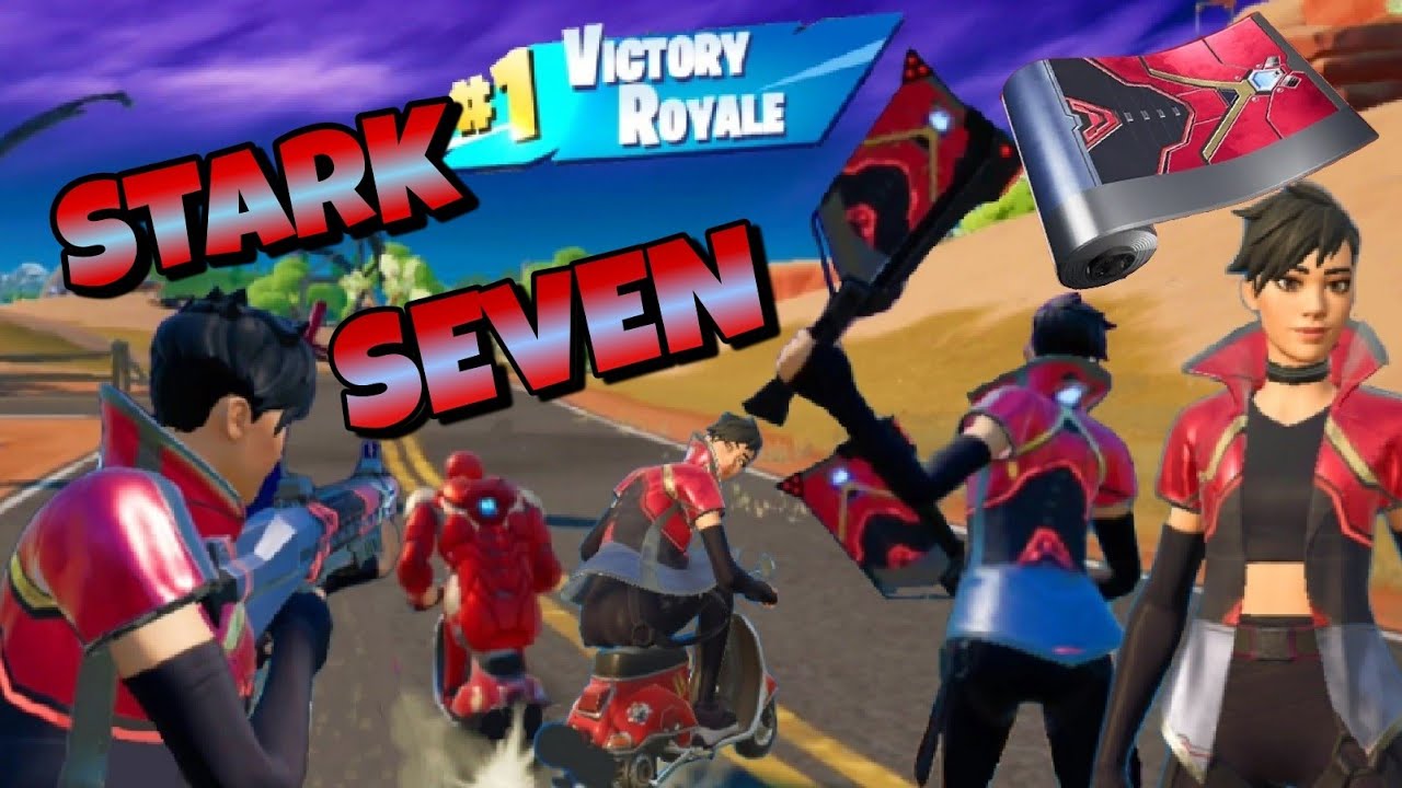 STARK SEVEN WRAP VICTORY ROYALE - YouTube