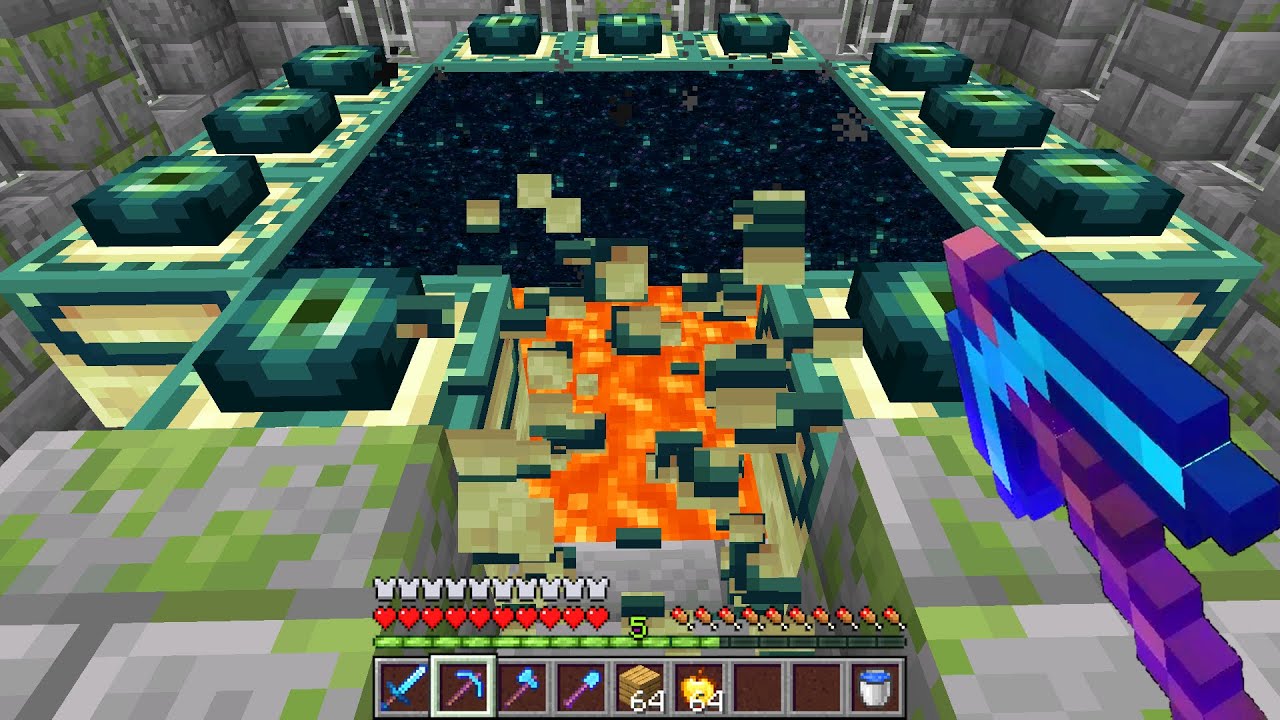 Breaking Minecraft to Enter the End - YouTube