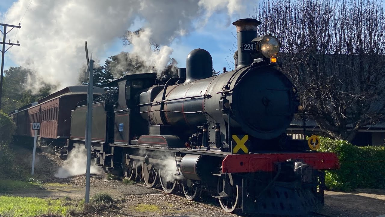 Steam ranger: The Cockle train full line - YouTube