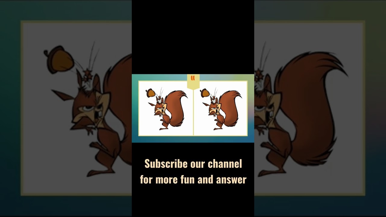 Find the 2 Differences: The Emperor's New Groove (Bucky the Squirrel) # ...