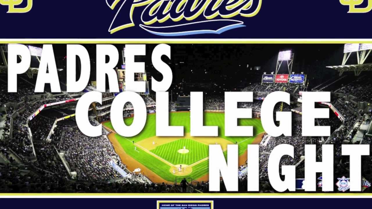 PADRES COLLEGE NIGHT---Video/Photos Credit: B.Griffin - YouTube