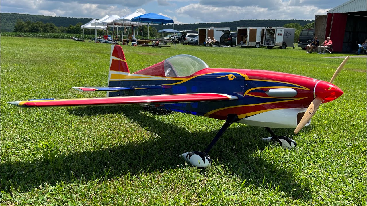 Raven RC Aerobatic monoplane-Binghamton Aeros - YouTube