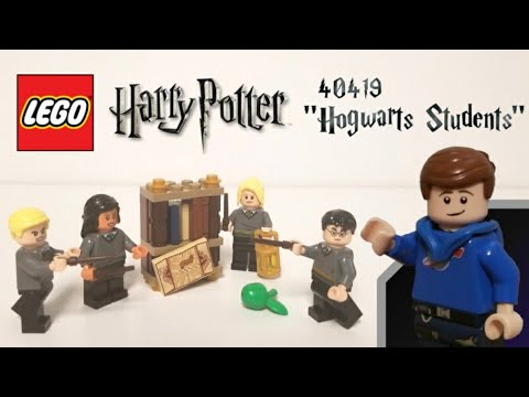 LEGO Harry Potter 40419 "Hogwarts Students Accessory Set" In-depth ...