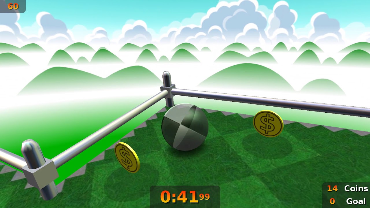 Neverball 🎮 Easy Level 01 🎮 'all beginning is easy' - YouTube