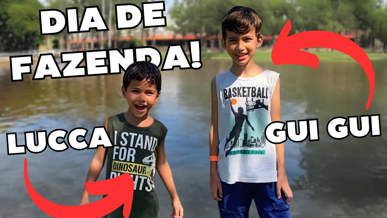 DIA DE FAZENDA || GUI GUI E LUCCA - YouTube