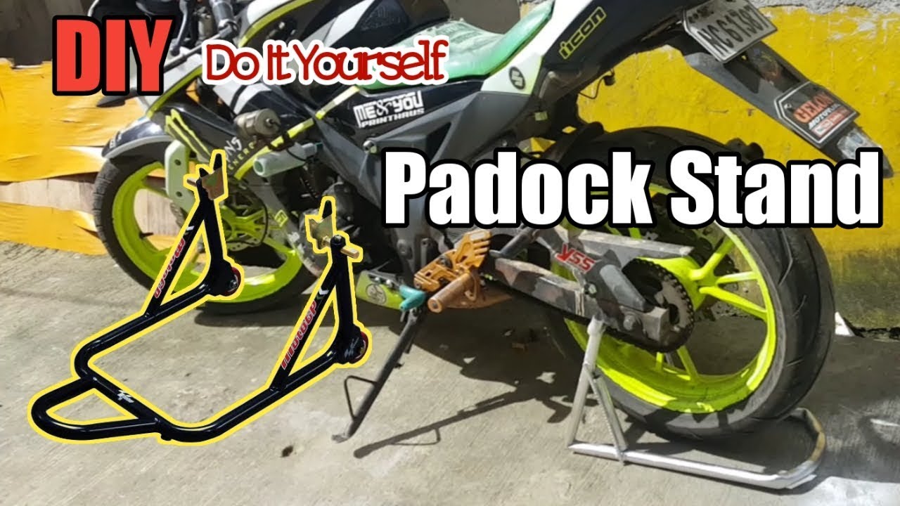 PADOCK STAND | DO IT YOURSELF - YouTube