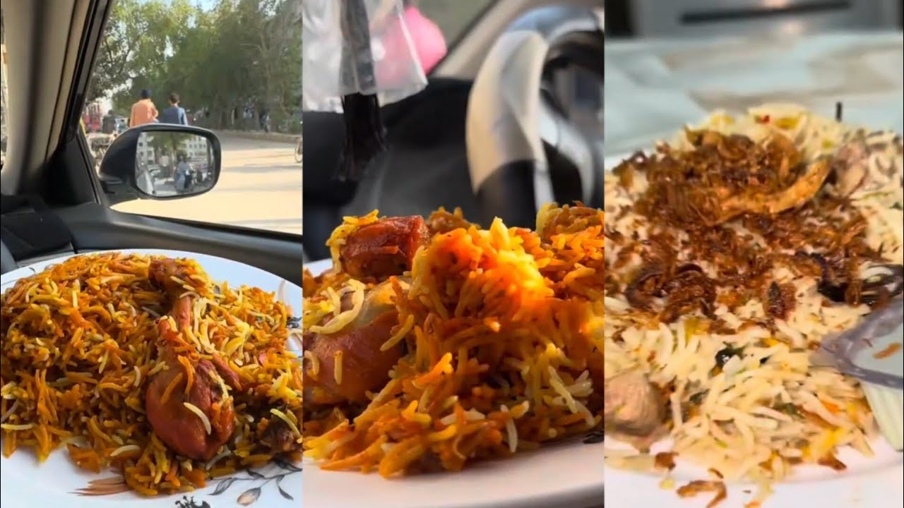 Eating Biryani’s on people recommendations . #biryani - YouTube