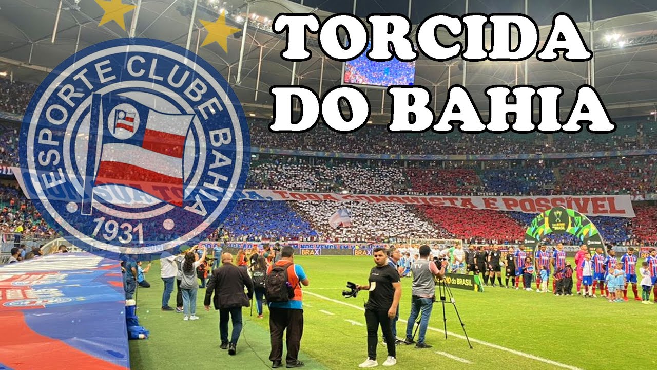 MOSAICO SENSACIONAL DA TORCIDA DO BAHIA PELA COPA DO BRASIL 2023 ...
