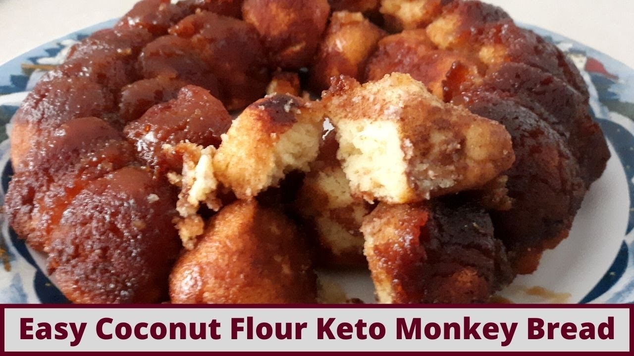 Easy Keto Coconut Flour Monkey Bread (Nut Free And Gluten Free) - YouTube