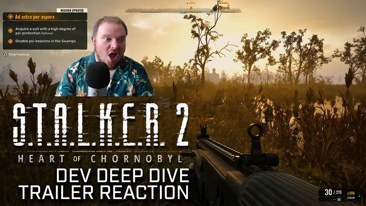 STALKER 2 IS ALIVE | Stalker Deep Dive Trailer fan Reaction - YouTube