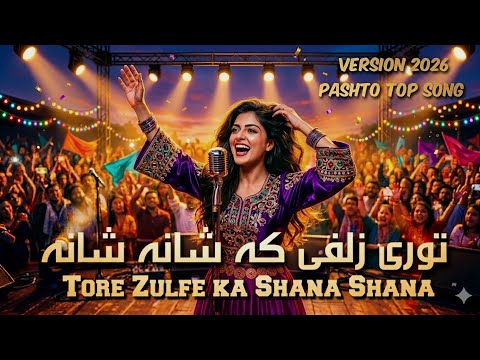 Tore zulfe ka shana shana | Lala wafa 2026 pashto song توری زلفی که شانه شانه | مست پشتو سندره
