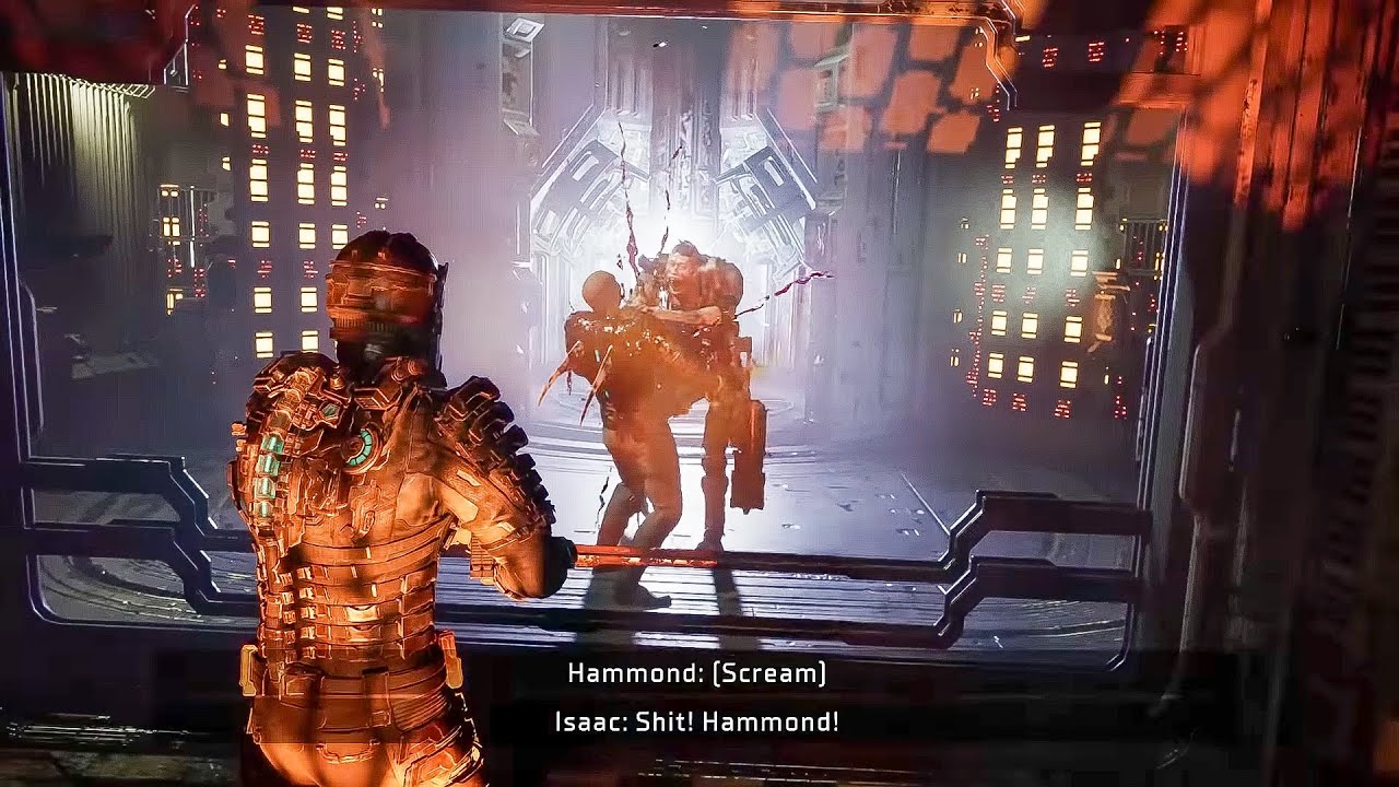 DEAD SPACE REMAKE 2023 - Hammond Death Scene - YouTube