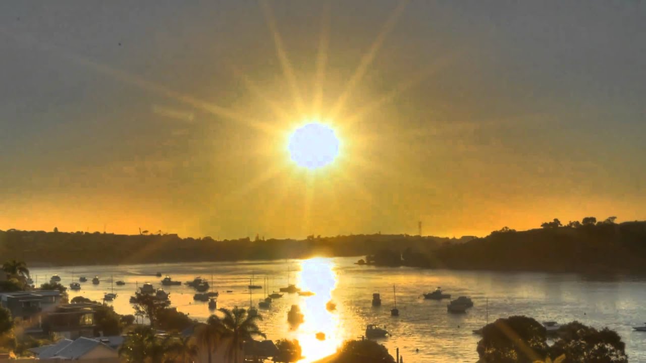 Perth Sunset - Swan River Time Lapse - YouTube