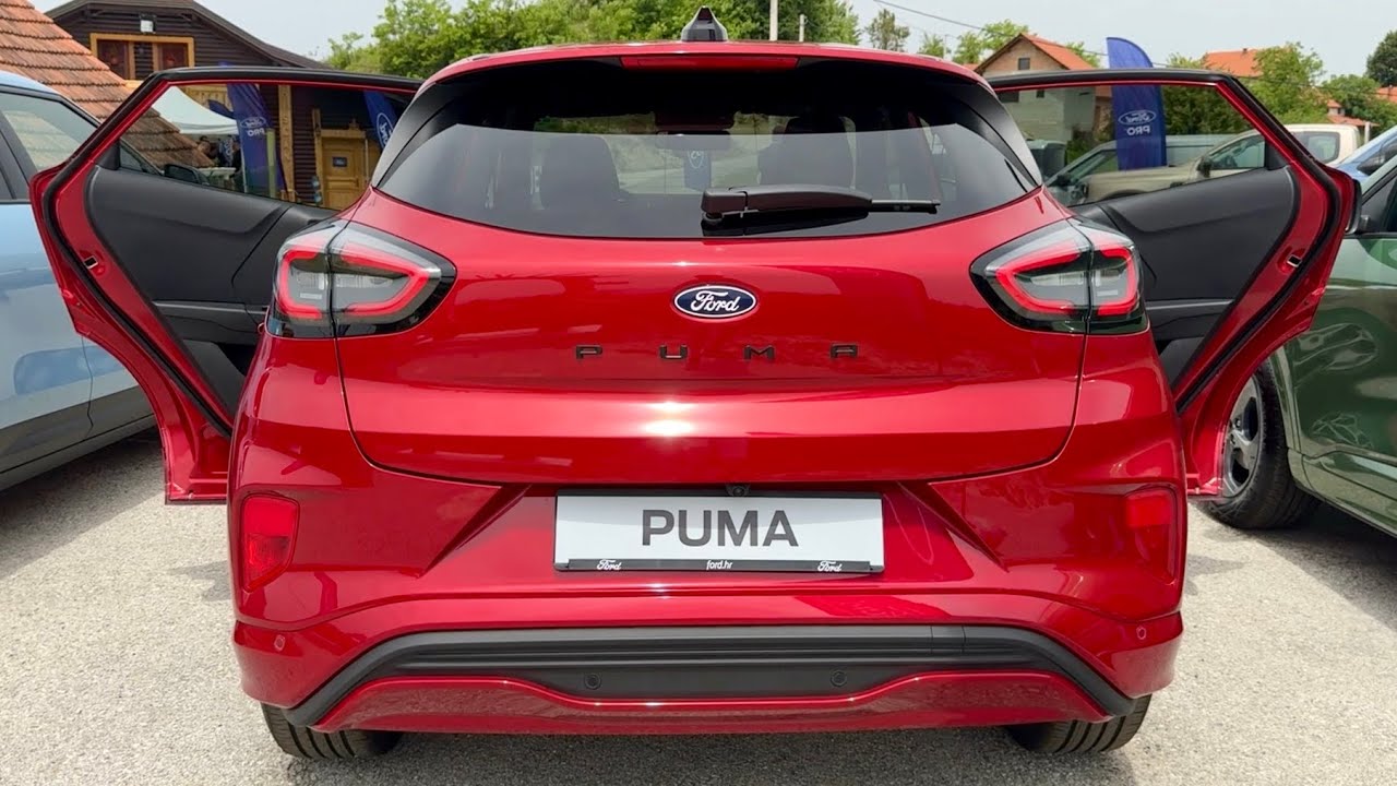 New FORD PUMA FACELIFT 2024 - PRACTICALITY test & TRUNK SPACE - YouTube