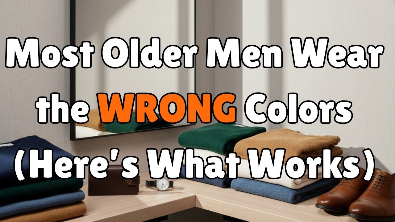 5 Colors Every OLDER MAN Should Wear to Look Younger and More Confident ...