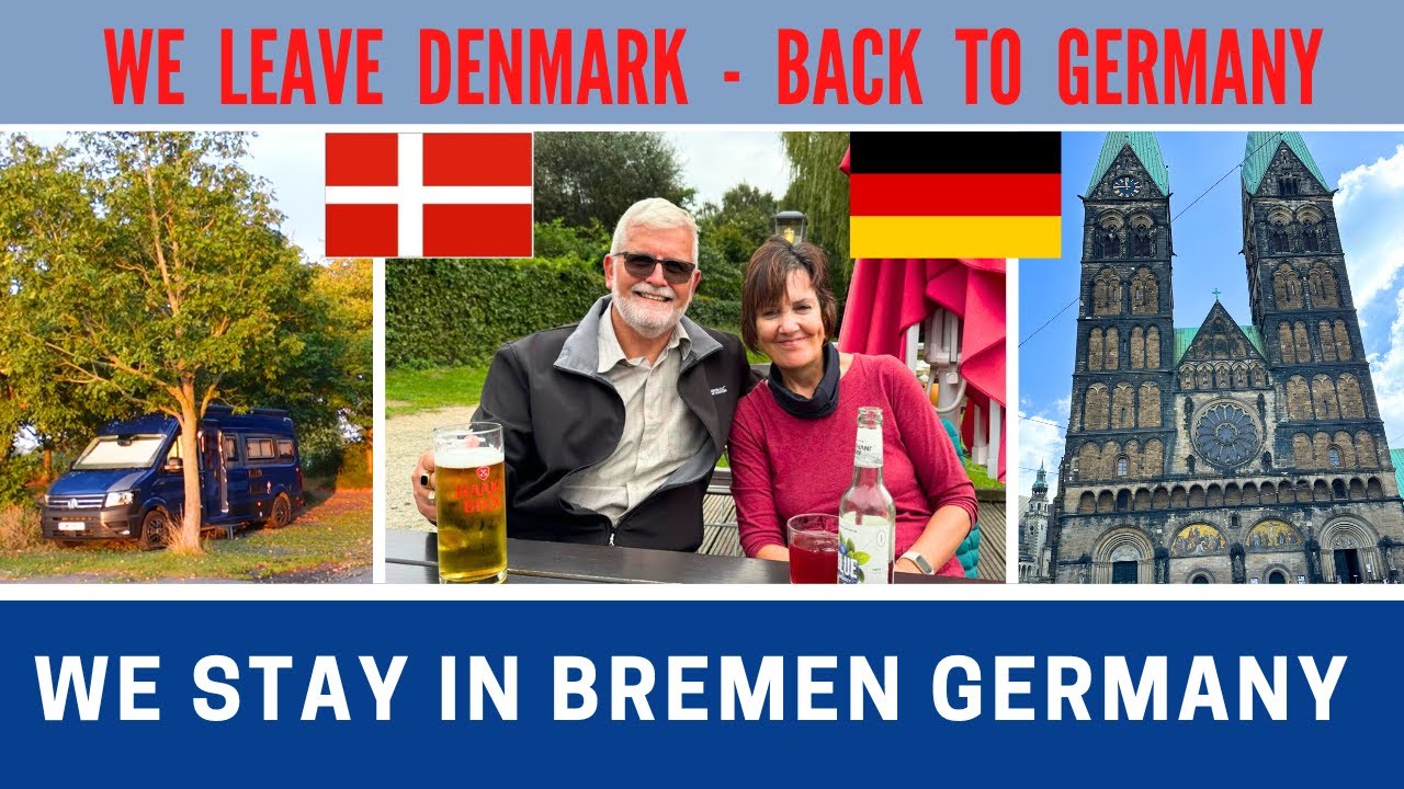 Off Grid in DENMARK | Hanse Camping BREMEN Germany | Return Journey ...