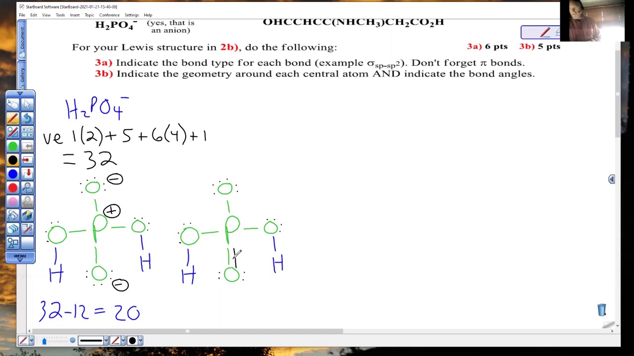 H2po4 Lewis Structure
