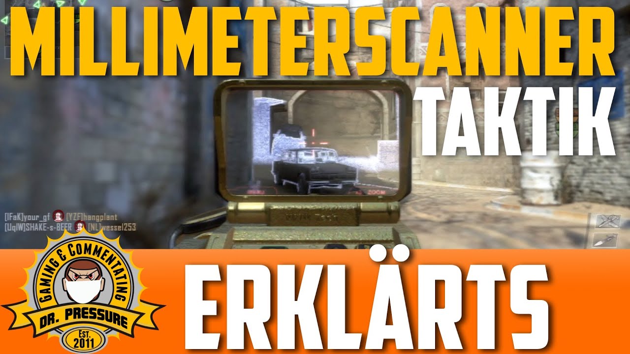 [BO2] Dr. Pressure erklärts: Millimeterscanner | MMS | Taktik ...