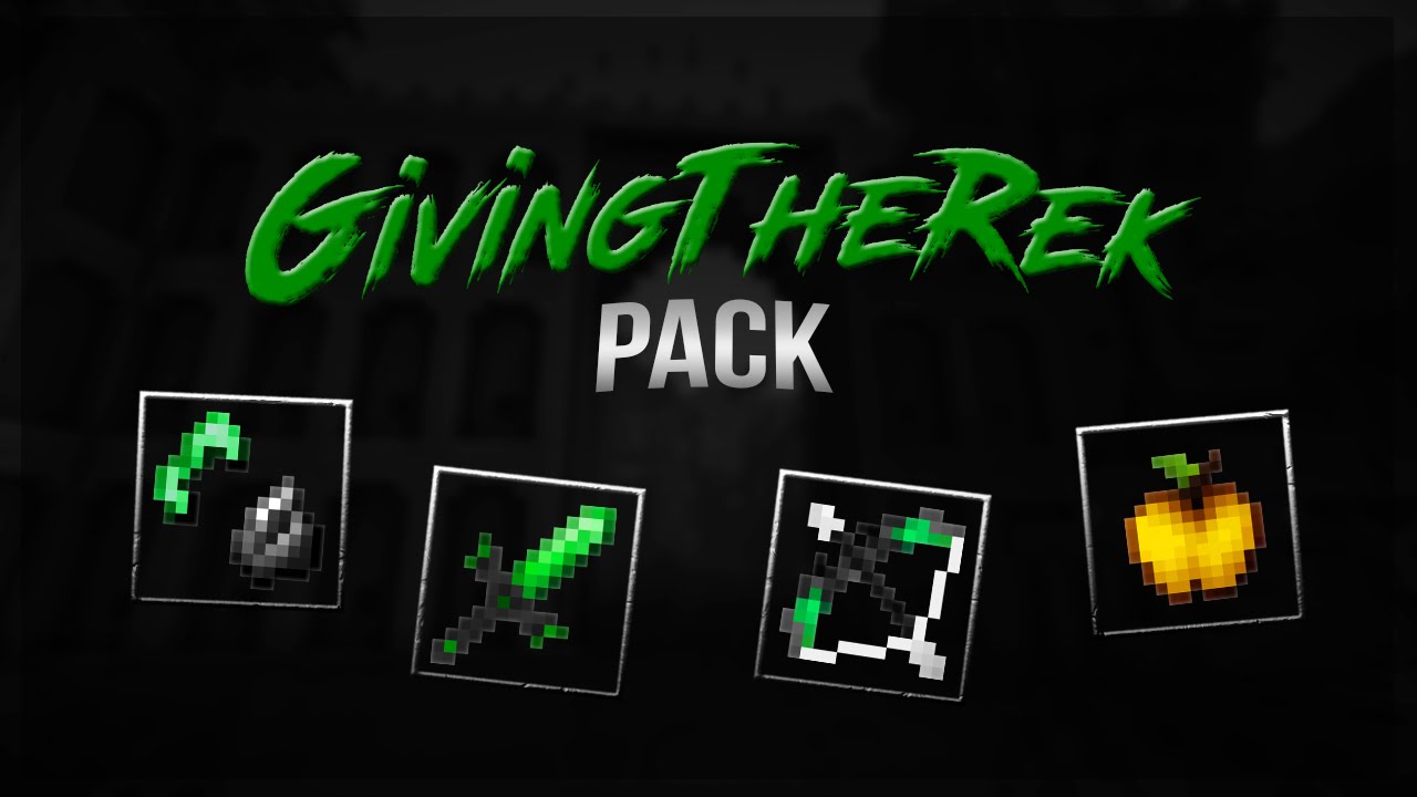 GivingTheRek's Green Pack (Minecraft PvP Texture Pack) - YouTube