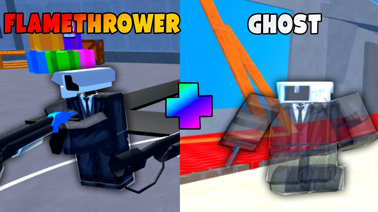 NO WAYYY!👀🔥🔥 new flamethrower + ghost cameraman combo is legendary🔥In ...