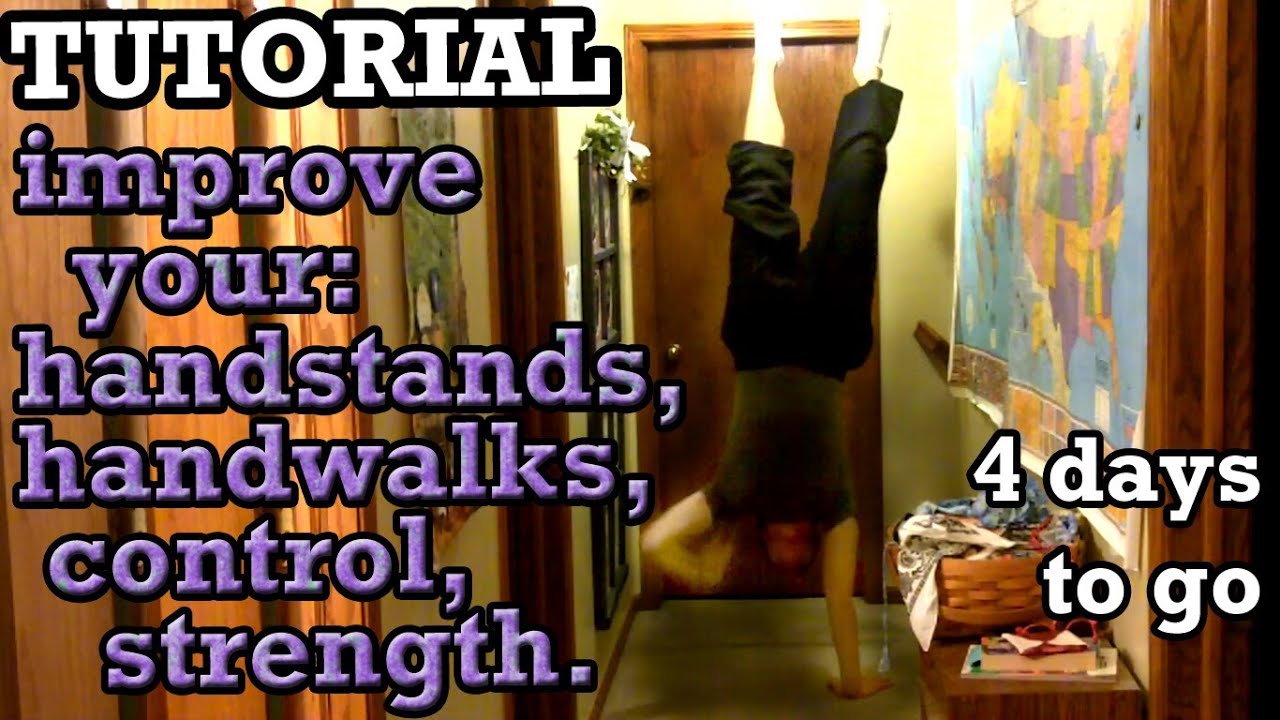 Shoulder Taps: Improve Your Handstands/Handwalks (365 backflip ...