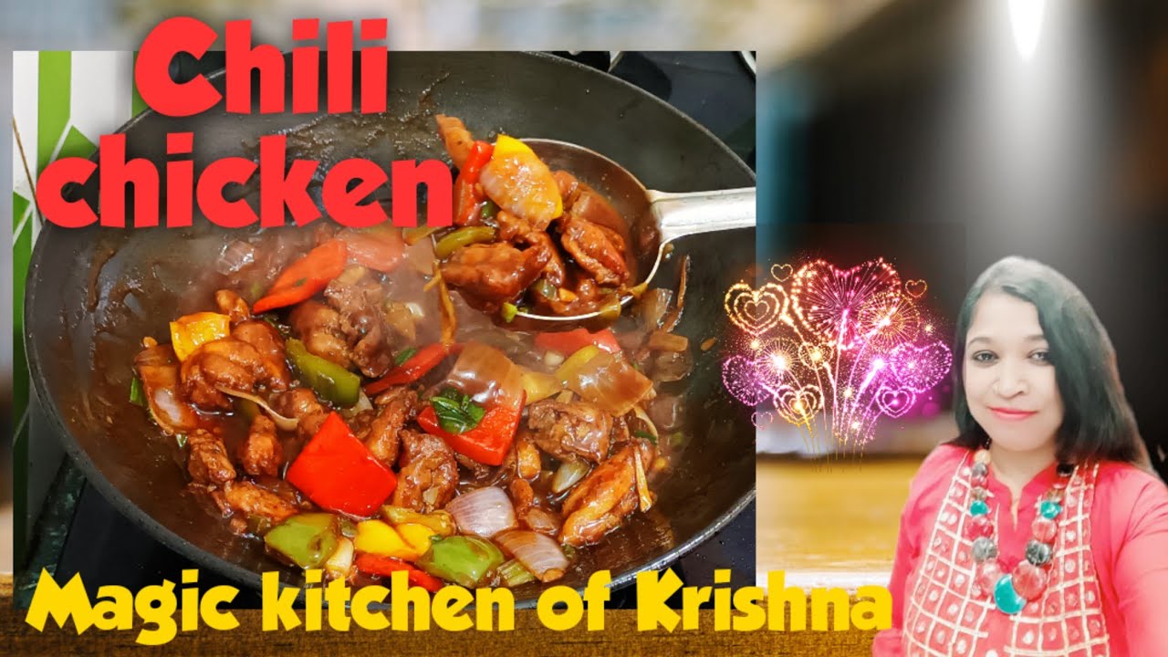 special chili chicken/ Chinese food by/ Magic kitchen of krishna - YouTube