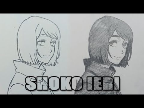 Menggambar SHOKO IERI || JUJUTSU KAISEN S2 - YouTube