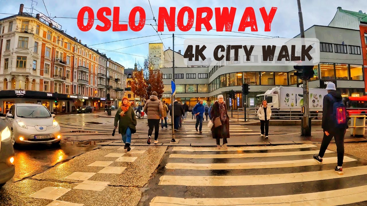 Oslo, Norway 🇳🇴 | 4k City Walk | Walking Tour 2022 | 4K/60fps HDR ...