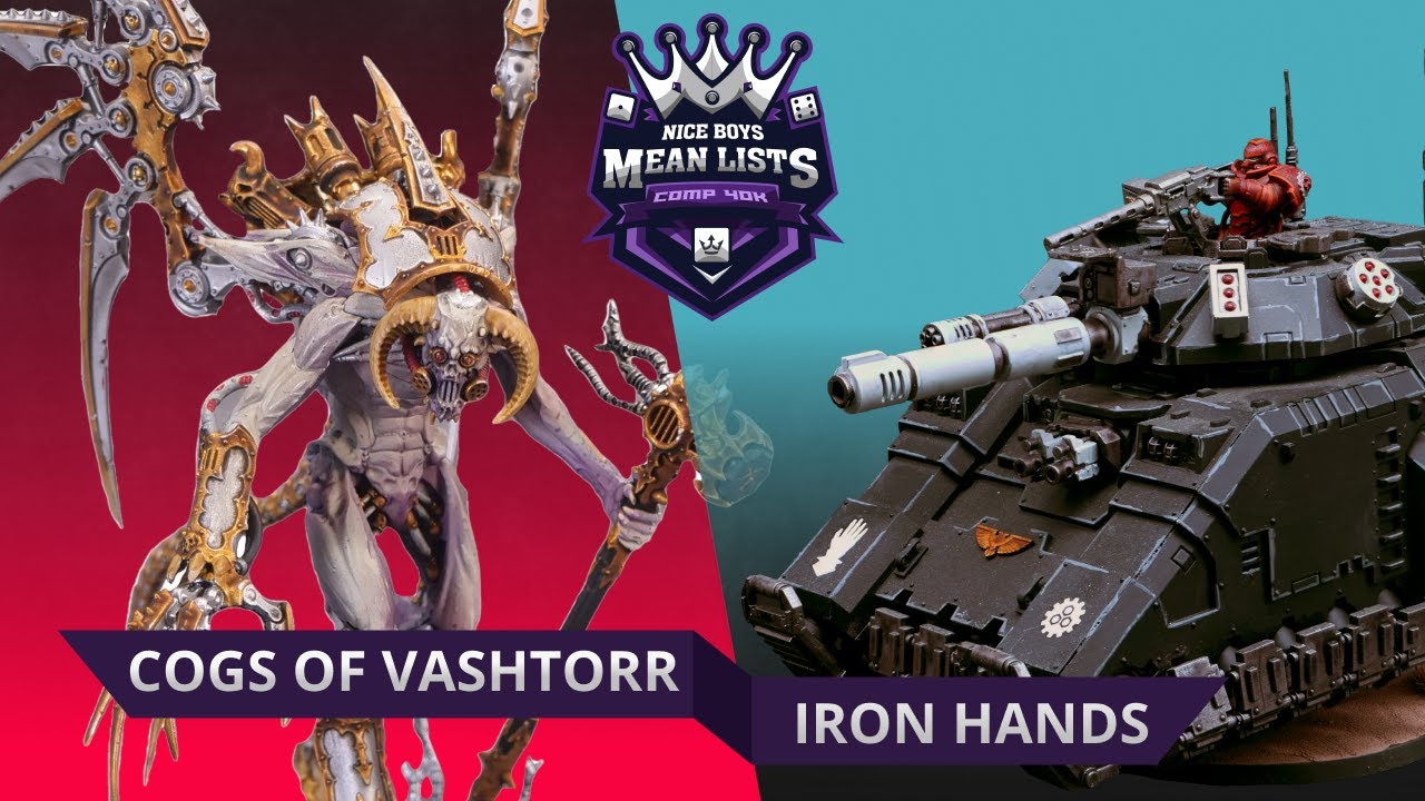 Cogs of Vashtorr vs Iron Hands - NEW RULES - Warhammer 40k Battle ...