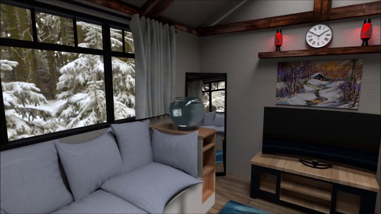 Interior Design Walkthrough - Arnold Render - YouTube