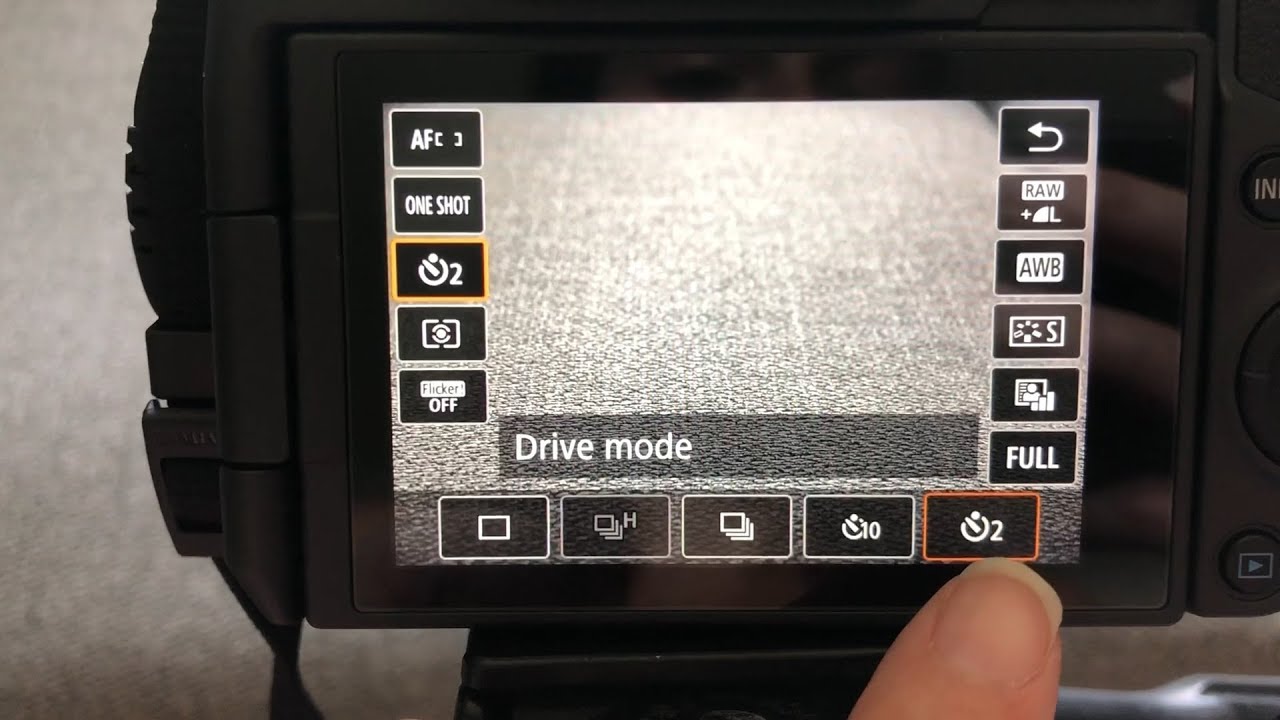 Where is the EOS R Self Timer?? - YouTube