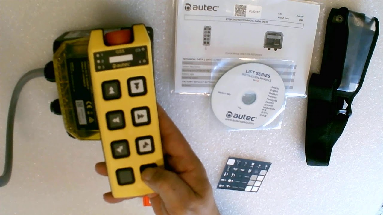 Mise en route radio Autec - YouTube