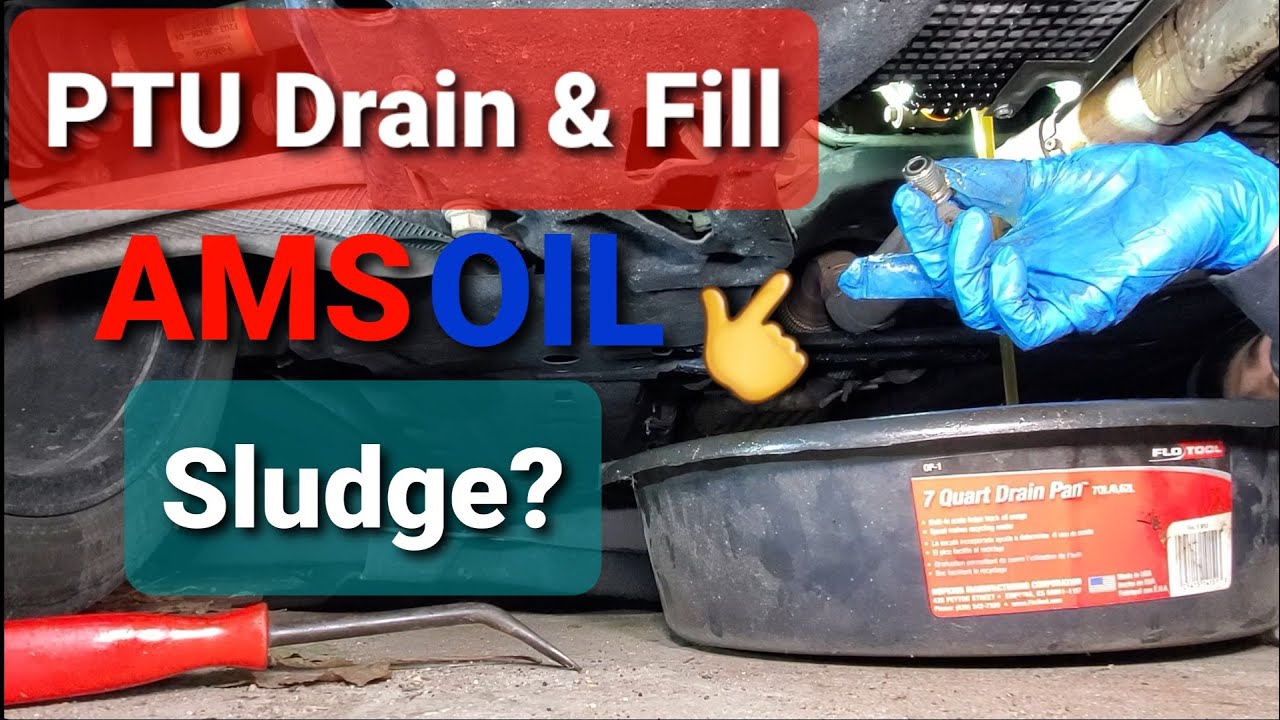 How To Protect Your PTU | Ford Edge Drain & Fill | Amsoil 75w140 - YouTube