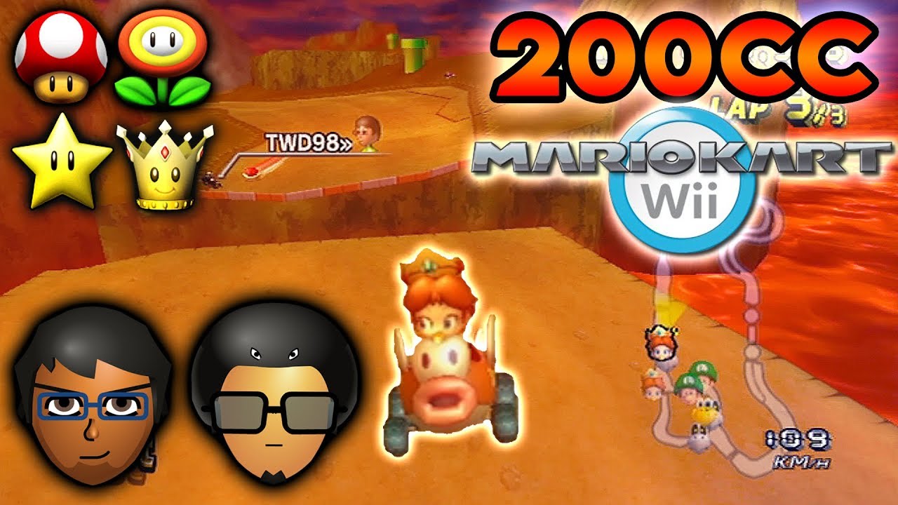 Mario Kart Wii - 200cc Online Races w/ Shifty (ft. TWD98) - Part 1 ...