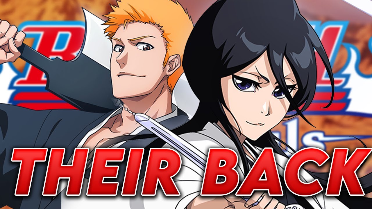 Bleach Rukia And Ichigo Back To Back