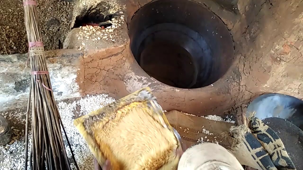 Puffed Rice ( Borugulu) Preparation - YouTube