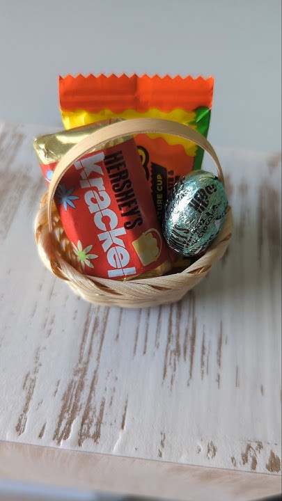 Small, quick and easy Easter basket gift. #diy #eastergifts - YouTube