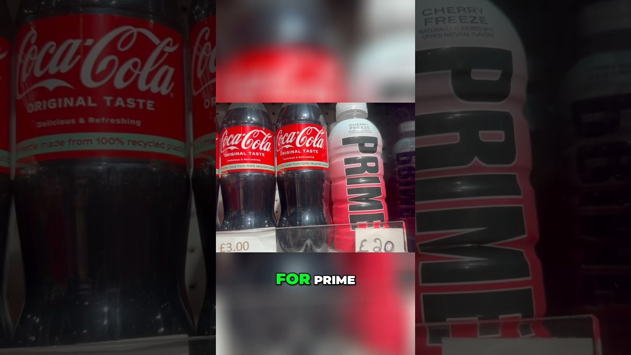 😱 THE MOST EXPENSIVE PRIME BOTTLE IN THE WORLD 😭😭 #drinkprime #prime # ...